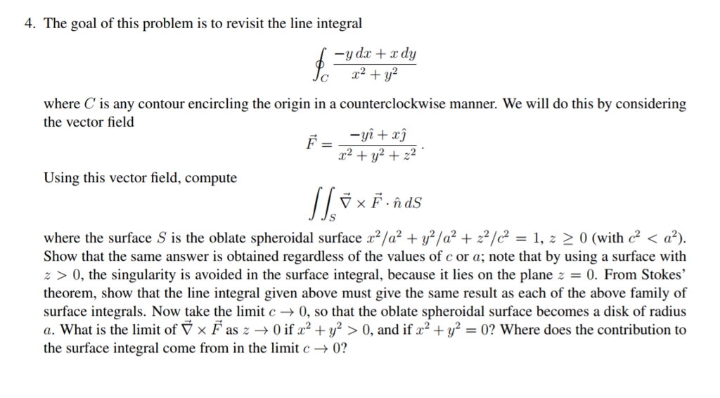 Solved 4. The goal of this problem is to revisit the line | Chegg.com
