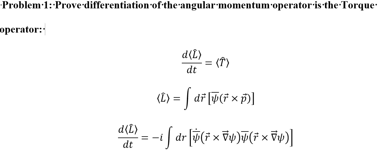 Solved Problem 1: Prove differentiation of the angular | Chegg.com