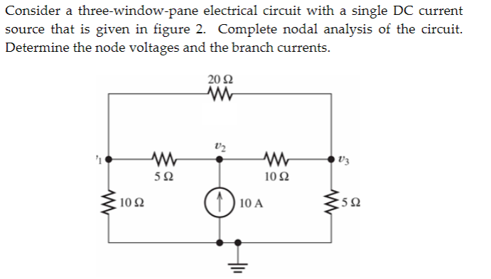 Solved source that is given in figure 2. Complete nodal | Chegg.com