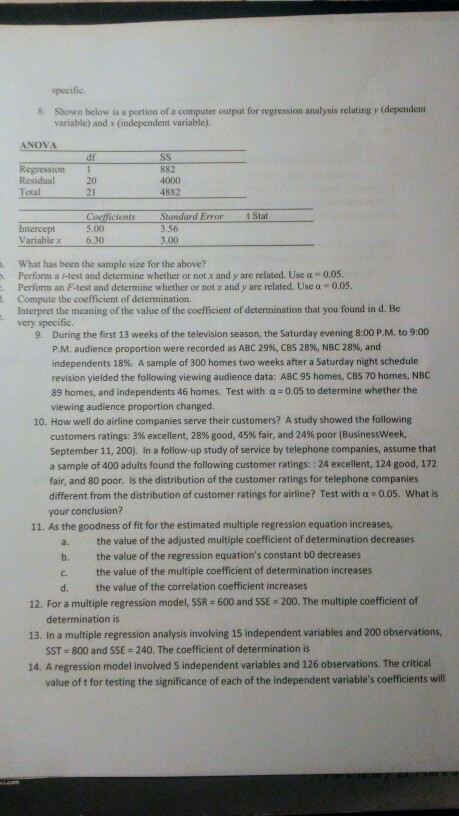 Solved specific. S Shown below is a portion of a computer | Chegg.com