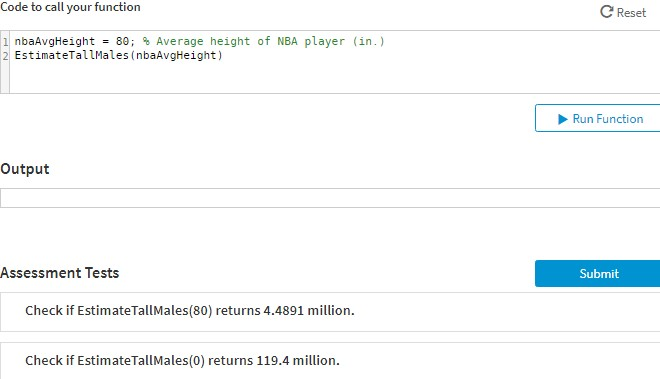 Solved Estimating the number of US males taller than the | Chegg.com