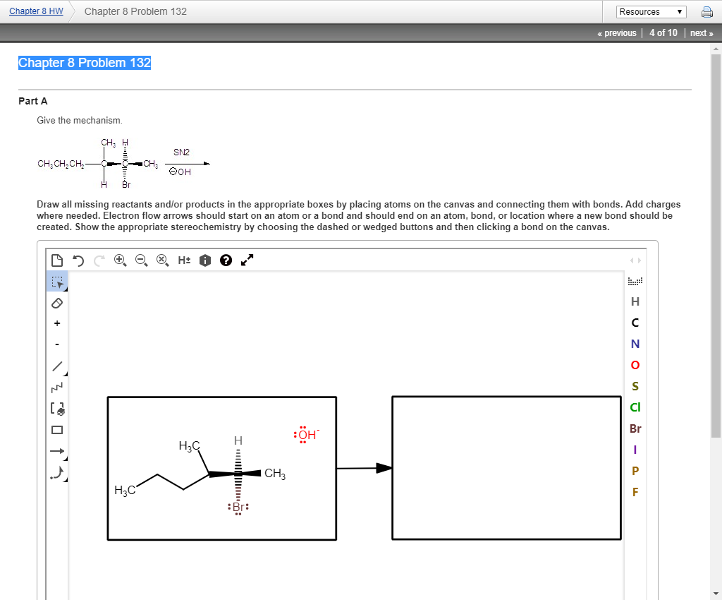 Solved Draw all missing reactants and/or products in the | Chegg.com