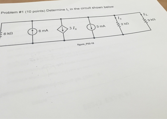 Solved Determine I_L in the circuit shown below: | Chegg.com