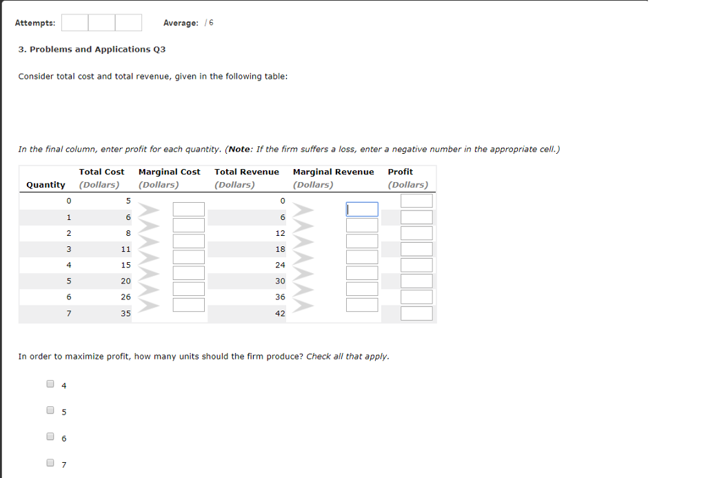 Solved Attempts: 3. Problems and Applications Q3 Consider | Chegg.com