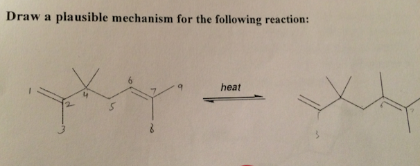 Solved Draw a plausible mechanism for the following | Chegg.com