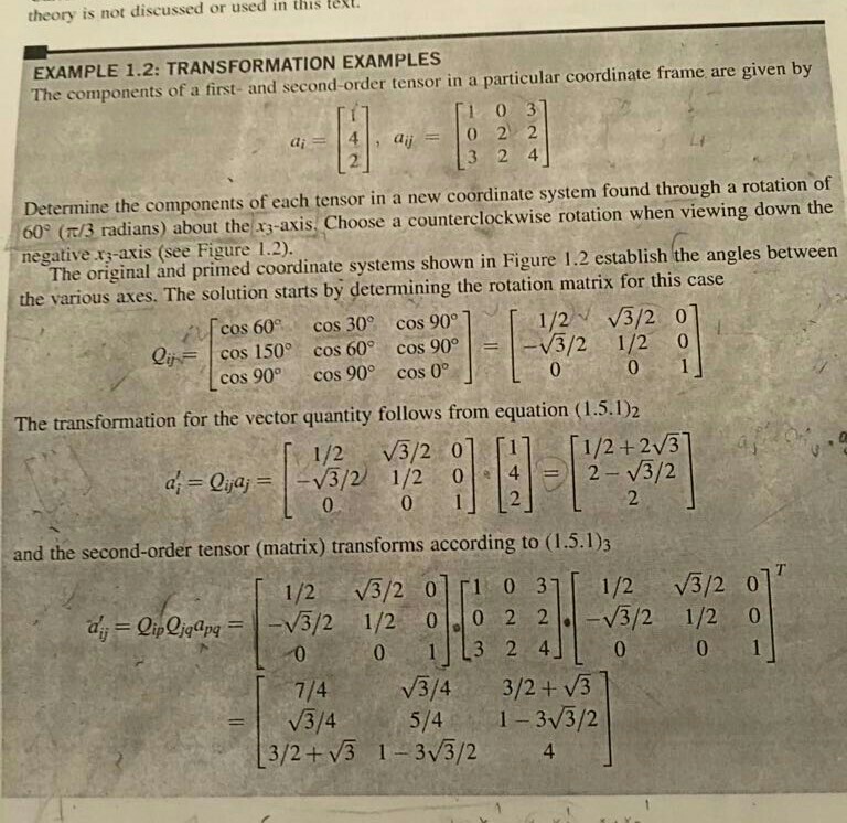 theory is not discussed or used in this tet EXAMPLE | Chegg.com