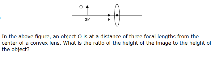 Solved 3F In the above figure, an object O is at a distance | Chegg.com