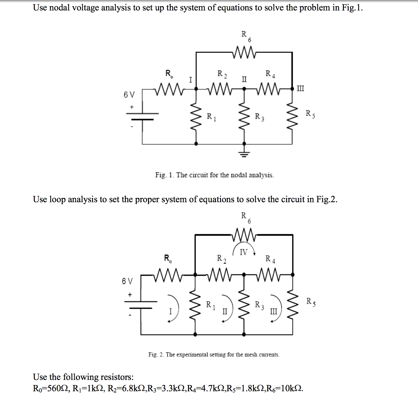 Solved Use nodal voltage analysis to set up the system of | Chegg.com