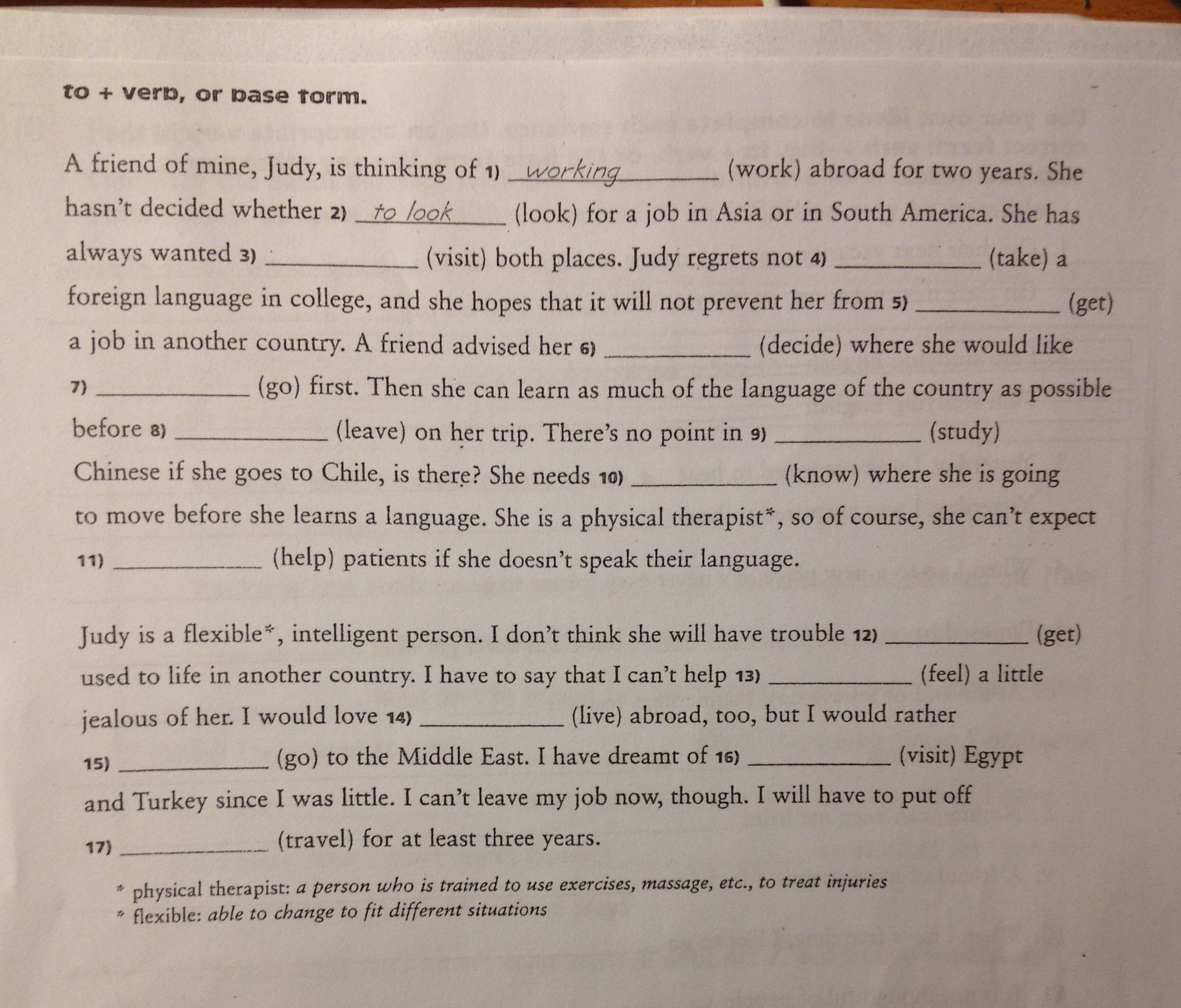 Please Fix grammar sentences so I mightÂ learn how | Chegg.com