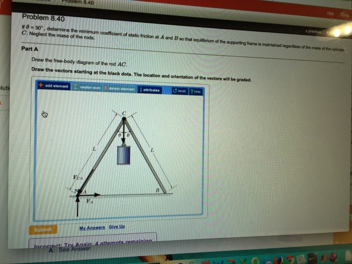 Solved If theta = 30 degree , determine the minimum | Chegg.com
