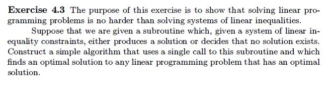 Solved Exercise 4.3 The purpose of this exercise is to show | Chegg.com