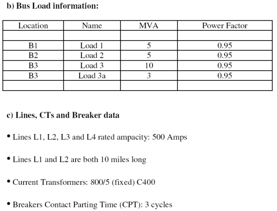 Figure 1. shows a radial 38 kV power system. It is | Chegg.com