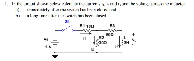 Solved In the circuit shown below calculate the currents i1, | Chegg.com
