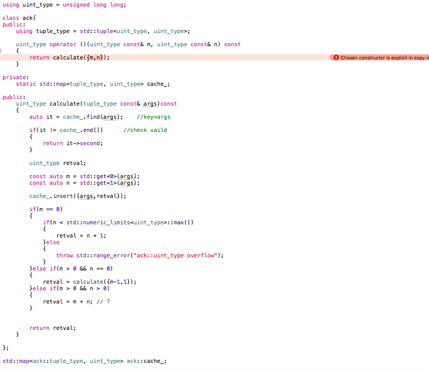 Solved C Program Problem When I Use The Ackermann