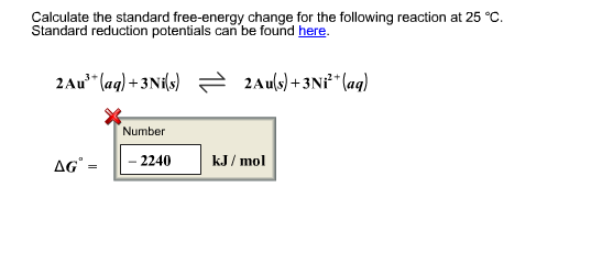 Solved Calculate the standard free-energy change for the | Chegg.com Solved Calculate the standard free-energy change for the | Chegg.com