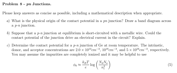 Solved As concise as possible, including a mathematical | Chegg.com