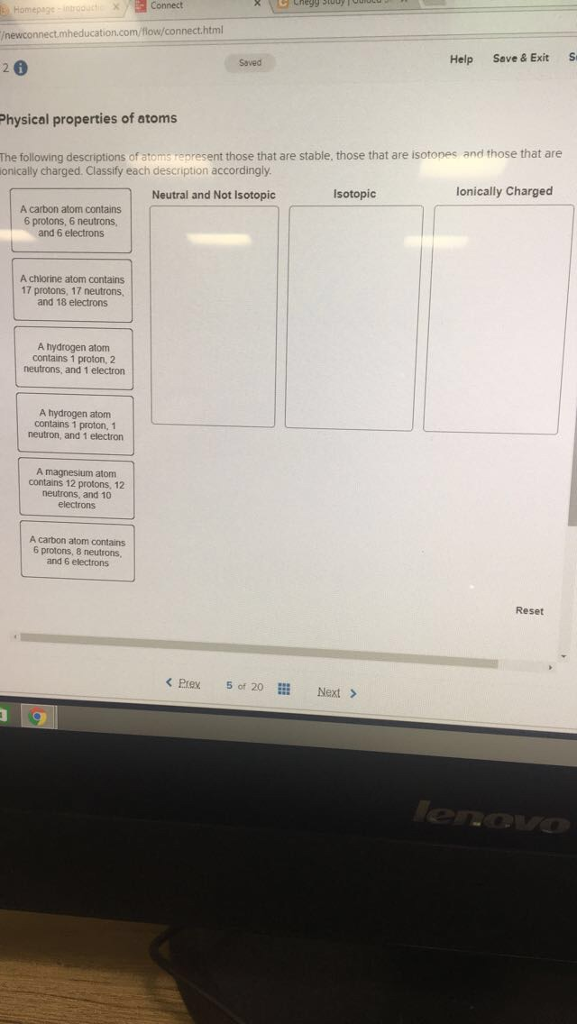 Solved Connect nnect.html Saved Help Save & Exit S Physical | Chegg.com