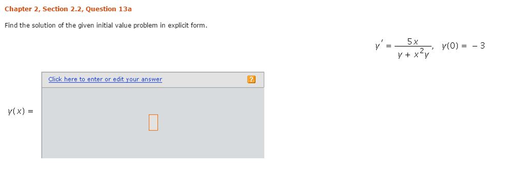 Solved Find the solution of the given initial value problem | Chegg.com