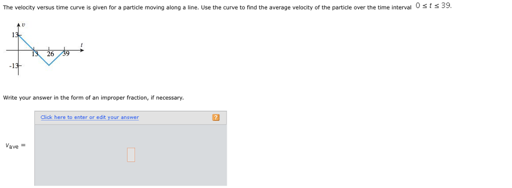 Solved The velocity versus time curve is given for a | Chegg.com