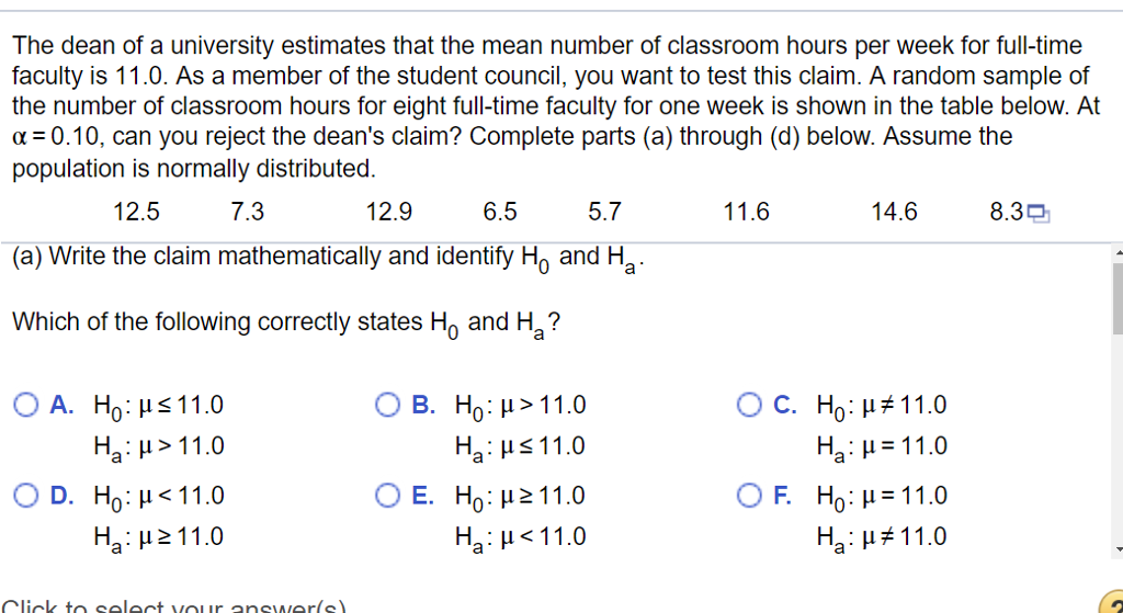 Solved The dean of a university estimates that the mean | Chegg.com