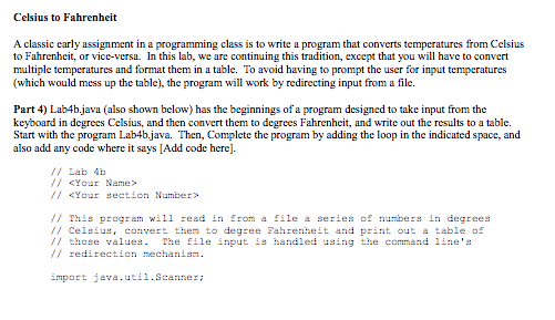 Solved Redirection Typcially, when you run a Java program, | Chegg.com