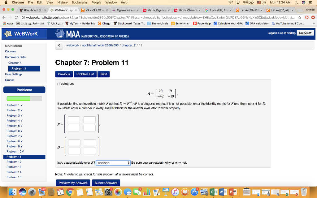Solved ?? a i Chrome File Edit View History Bookmarks People | Chegg.com
