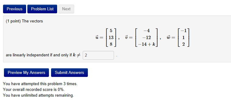 Solved: The Vectors Vector U = [5 13 8], Vector V = [-4 -1... | Chegg.com
