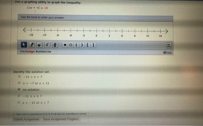 Solved Use a graphing utility to graph the inequality. |2x | Chegg.com