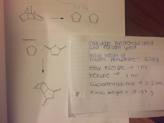 Solved Calculate theoretical yield and percent yield. Show | Chegg.com
