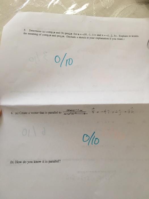 Solved Determine comp_u and proj_v u for u = | Chegg.com