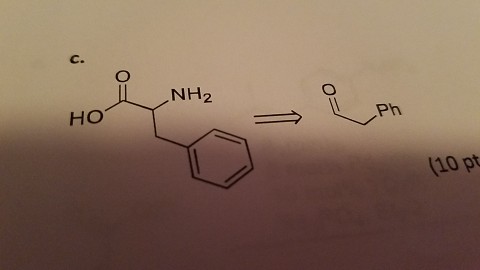 Solved c. O NH2 Ho Ph (10 pt | Chegg.com