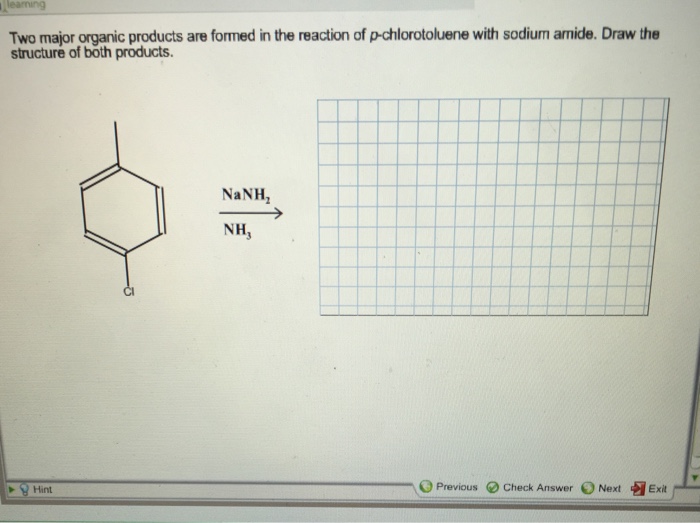 Solved Two major organic products are formed in the reaction | Chegg.com