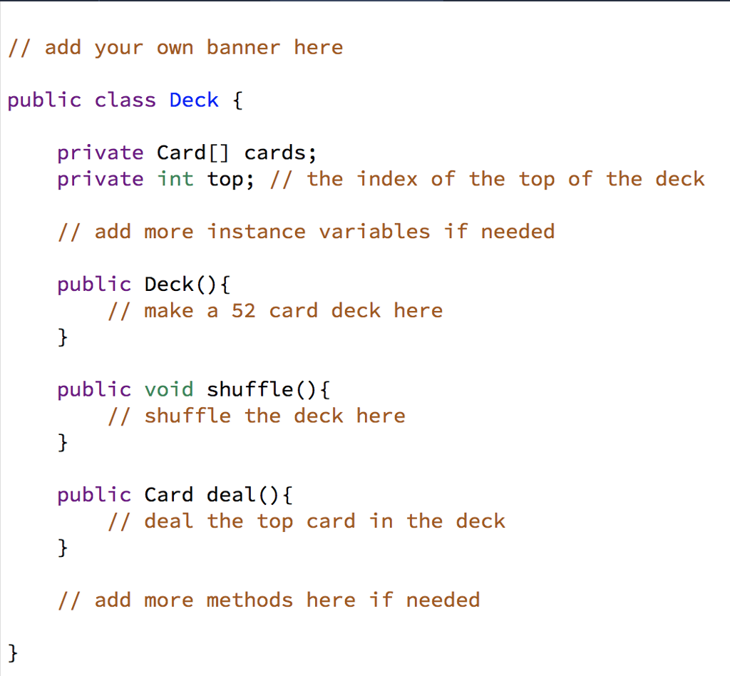 Video Poker: Do PROGRAMMING PROJECT Project P7.9 in | Chegg.com