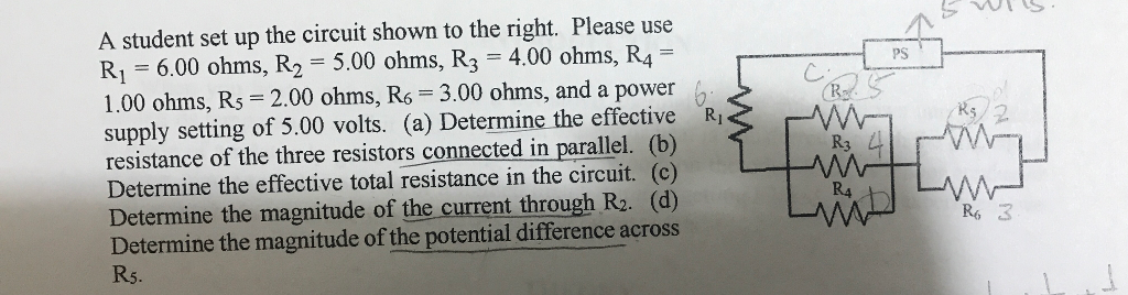 Solved MIS A student set up the circuit shown to the right. | Chegg.com Solved MIS A student set up the circuit shown to the right. | Chegg.com
