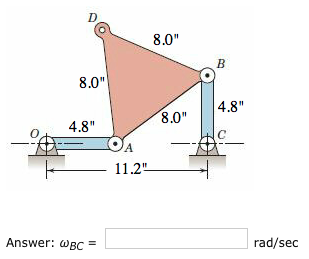 Solved At the instant represented the triangular plate ABD | Chegg.com