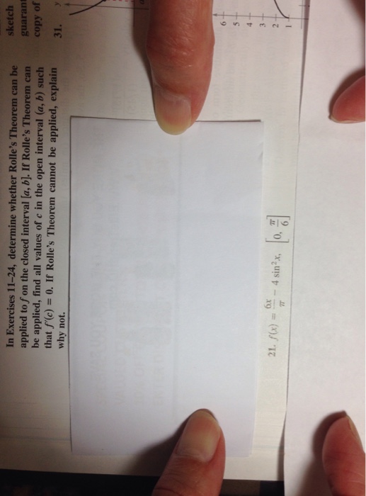 Solved In Exercises 11-24, determine whether Rolle's Theorem | Chegg.com