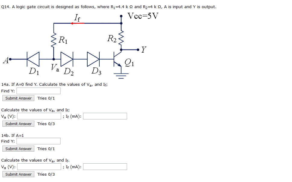 Solved Simple circuits problem I'm struggling with for my HW | Chegg.com