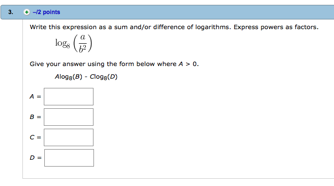 Solved Write this expression as a sum and/or difference of | Chegg.com