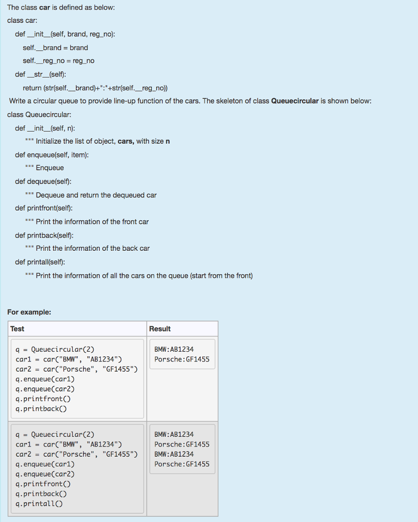 Solved Please write the function twice. One for each | Chegg.com