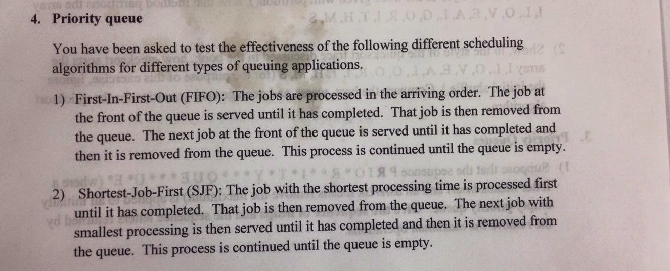 Solved (Please use JAVA for the following) | Chegg.com