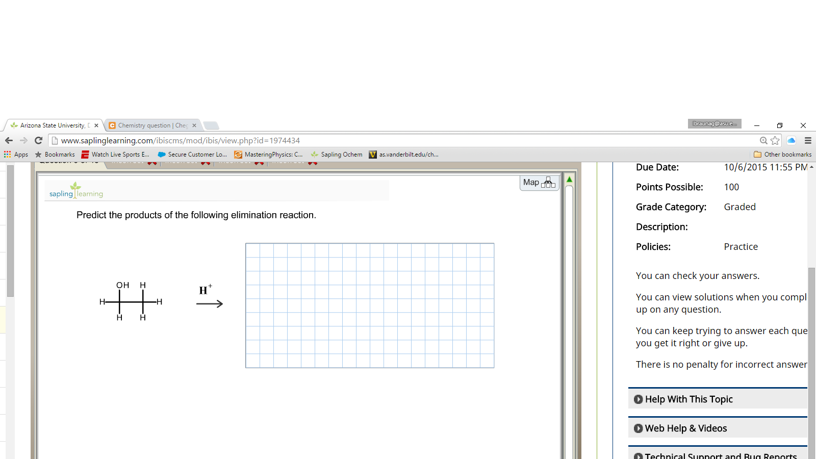 Solved Predict the products of the following elimination | Chegg.com