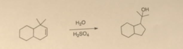 Solved OH H20 H2SO | Chegg.com
