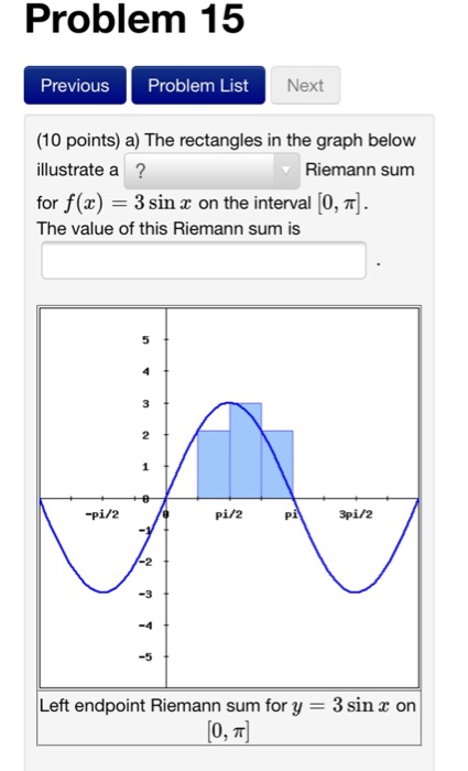Solved Problem 13 Previous Problem List Next (10 points) | Chegg.com