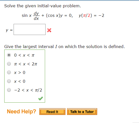 Solved Solve the given differential equation. (Use C for the | Chegg.com