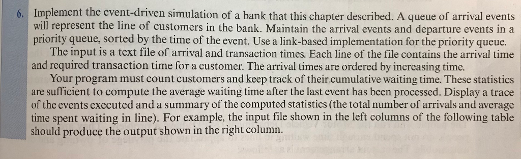 Solved C++ code: Implement Chapter 13, Programming | Chegg.com