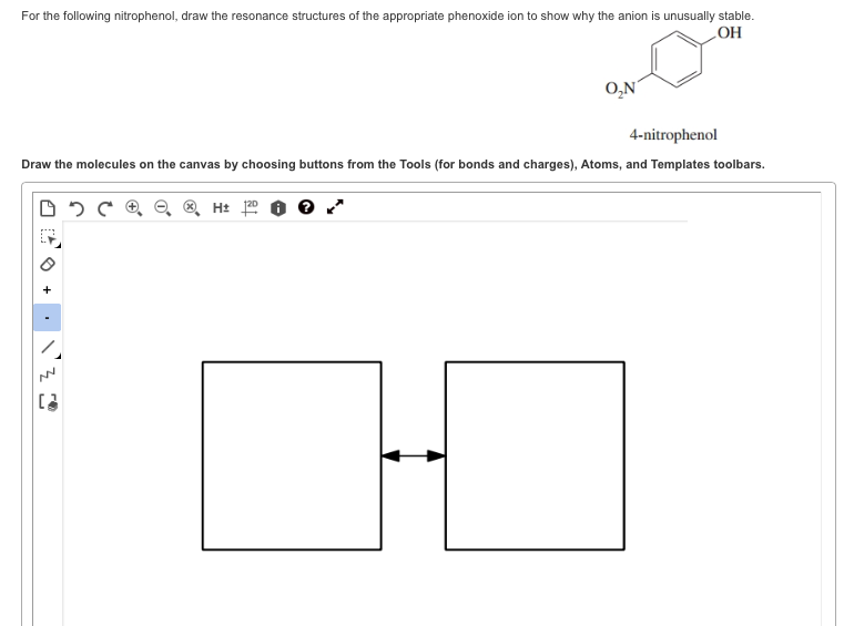 Solved For the following nitrophenol. draw the resonance | Chegg.com