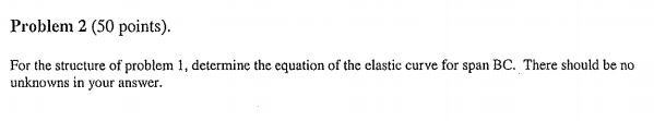 Solved Problem 1 (50 points) Given the following structure, | Chegg.com