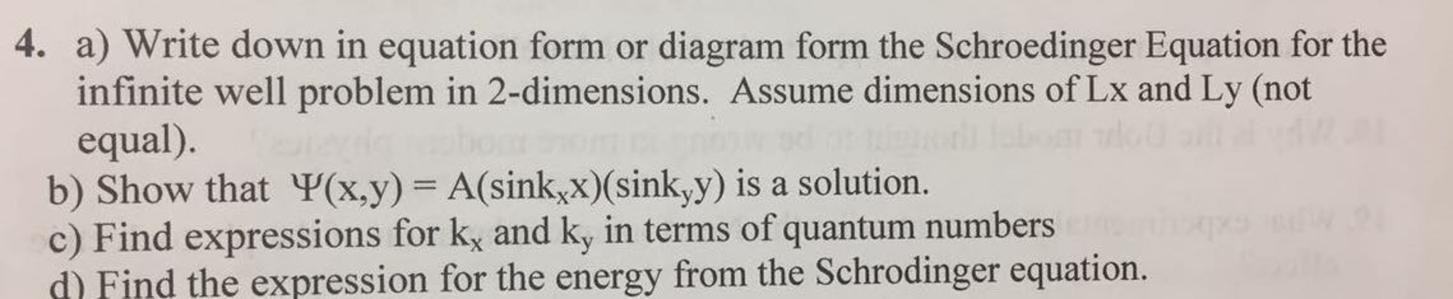Solved Write down in equation form or diagram form the | Chegg.com