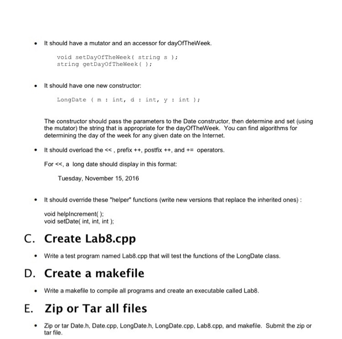 Solved This is a C++ lab and I need a ton of help with it, | Chegg.com