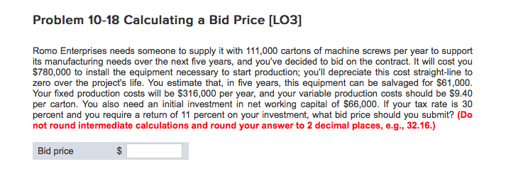 Solved Romo Enterprises needs someone to supply it with | Chegg.com